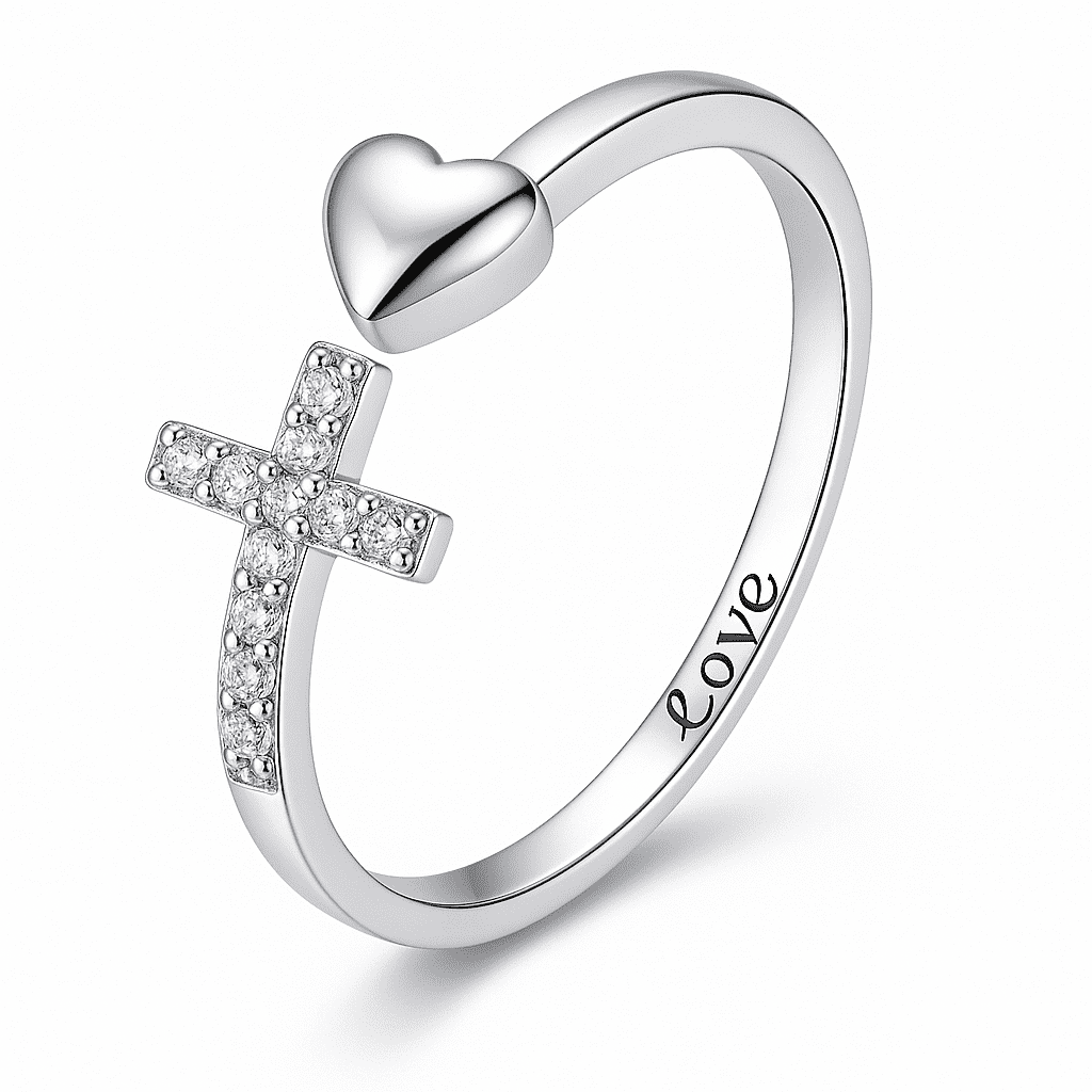 Engraved Promise Ring from Father to Daughter | Meaningful Gift for Her