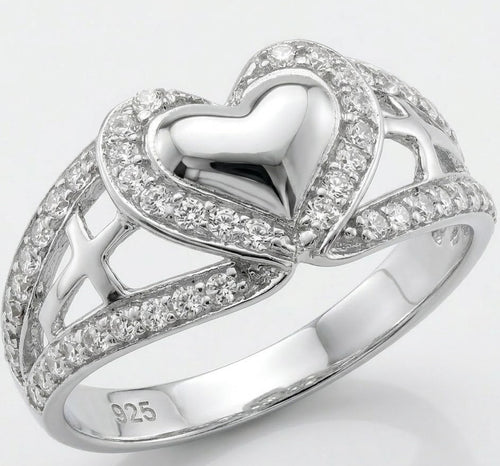 Purity & Celibacy Rings for Women | 925 Silver & Gold