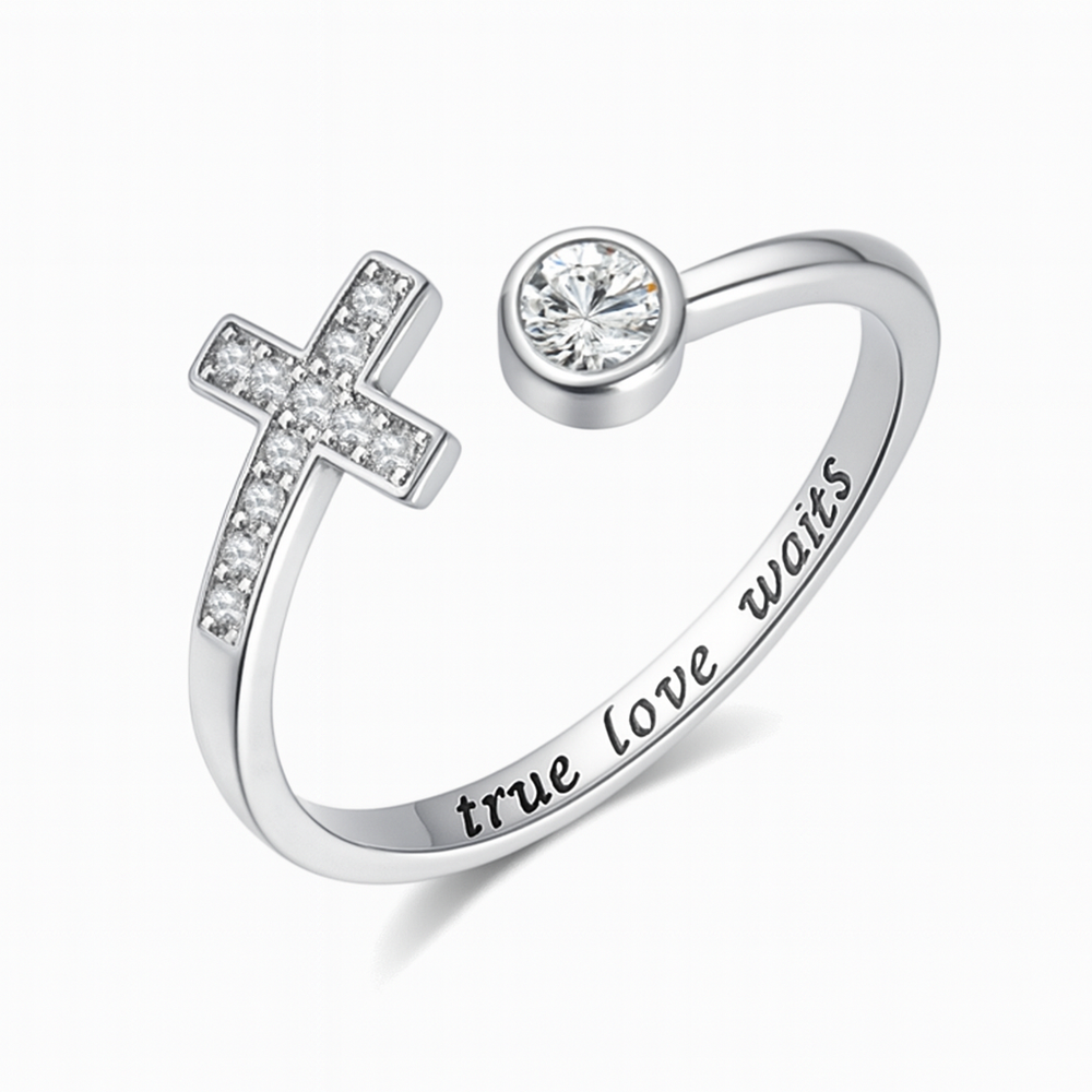 Purity & Celibacy Rings for Women | 925 Silver & Gold