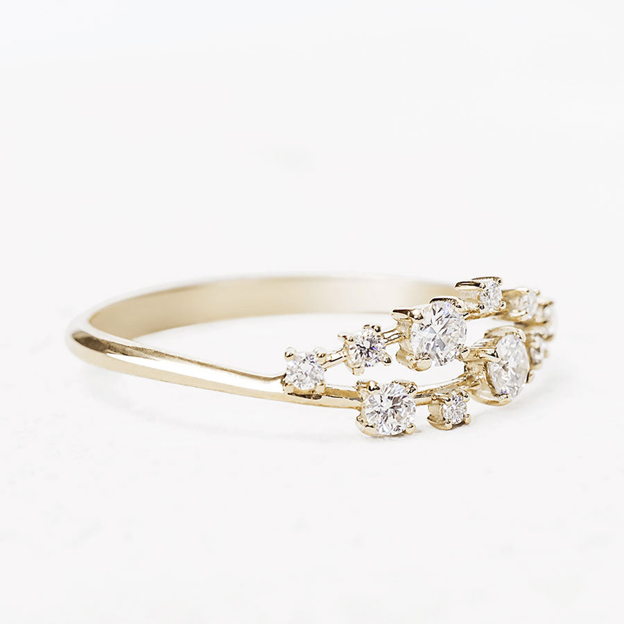 Diamond Cluster Ring | Buy $469.00 on One2Three Jewelry