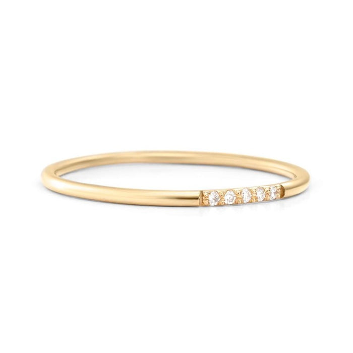 Gold Promise Ring