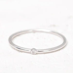 White Diamond Ring